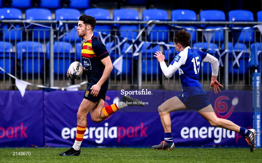 Sportsfile - Temple Carrig v St Andrews College - Bank of Ireland ...