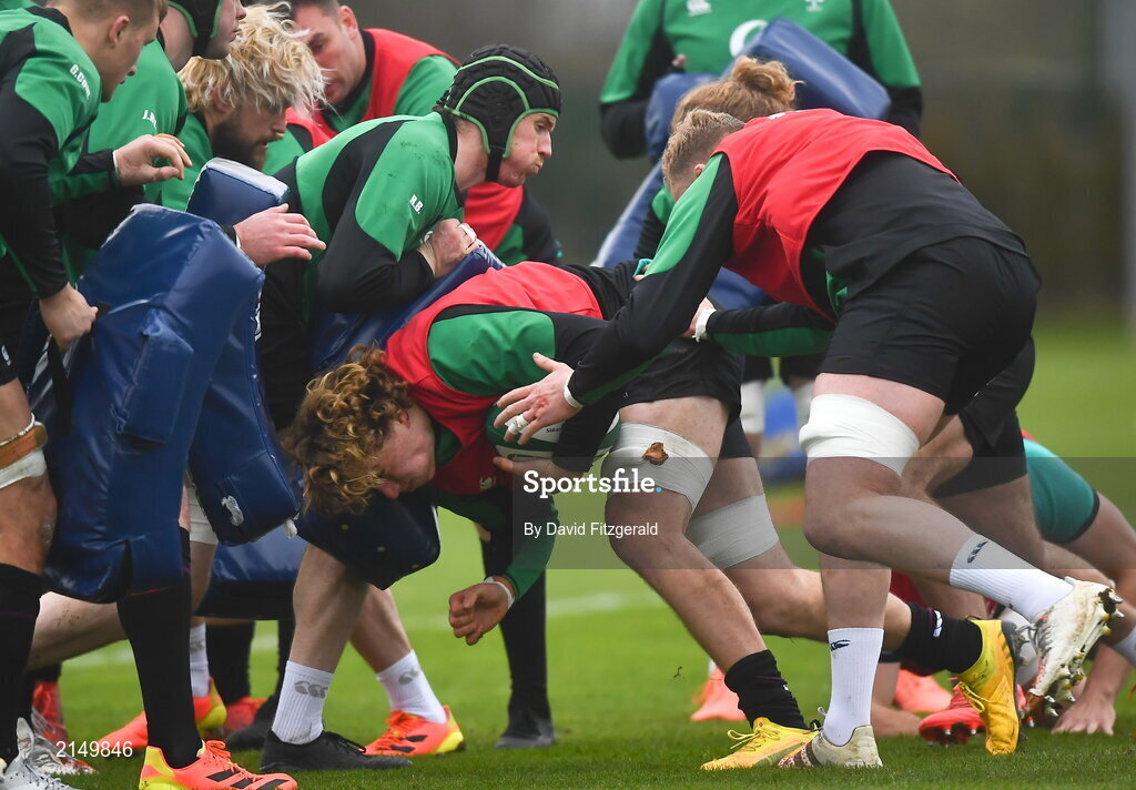 Sportsfile - Ireland Rugby Squad Training - 2149846