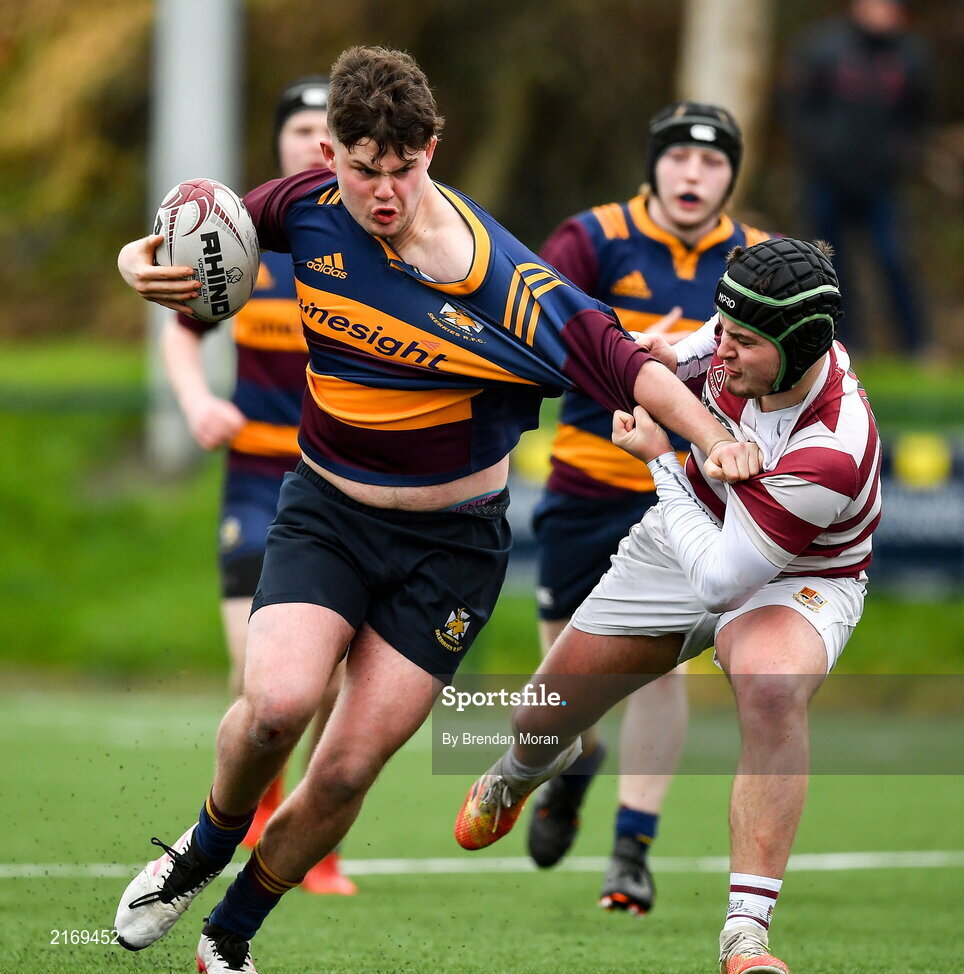 Sportsfile - Skerries v Tullow - Bank of Ireland Leinster Rugby U18 Tom ...