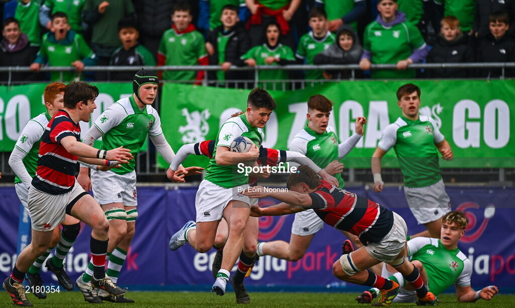 Sportsfile - Gonzaga College v Wesley College - Bank of Ireland ...