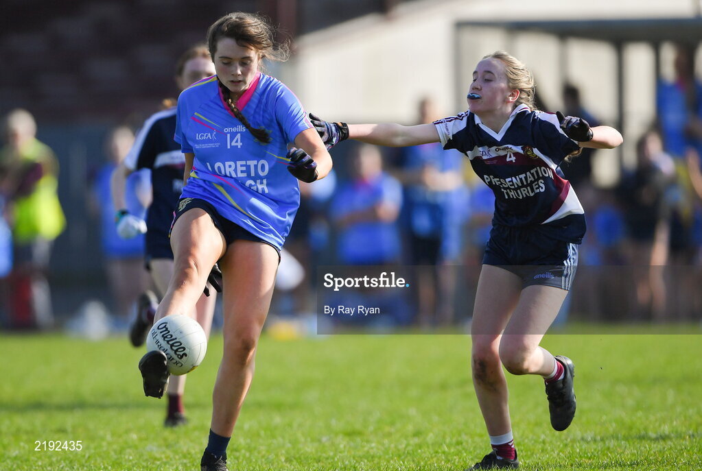 Sportsfile - Loreto Convent v Presentation Thurles - Lidl All Ireland ...
