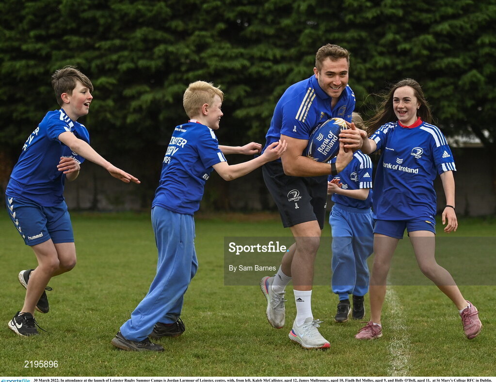Sportsfile - Leinster Rugby Summer Camp Launch - 2195896