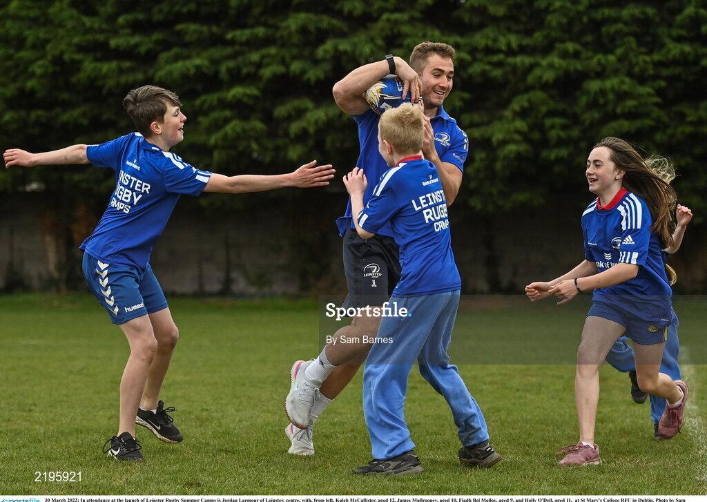 Sportsfile - Leinster Rugby Summer Camp Launch - 2195921