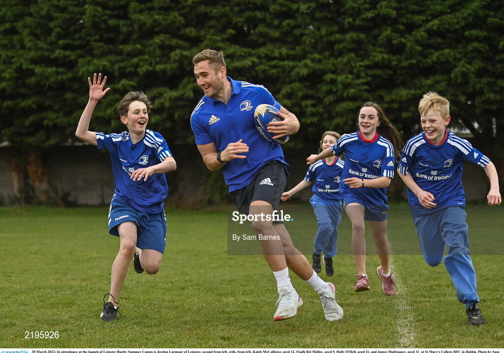 Sportsfile - Leinster Rugby Summer Camp Launch - 2195926