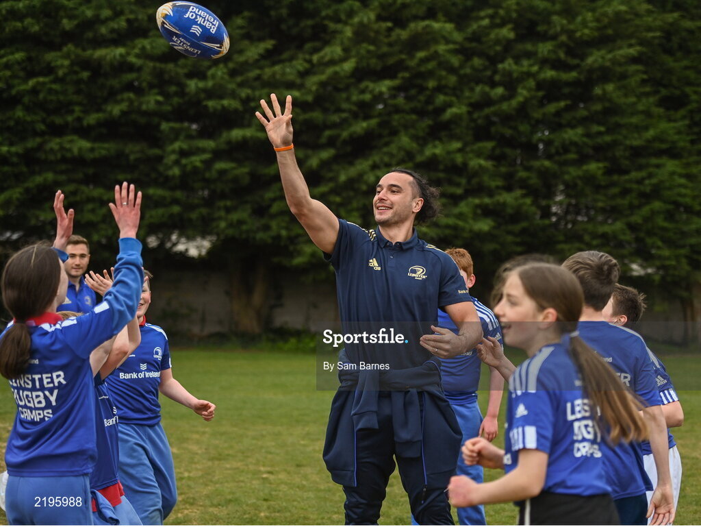 Sportsfile - Leinster Rugby Summer Camp Launch - 2195988