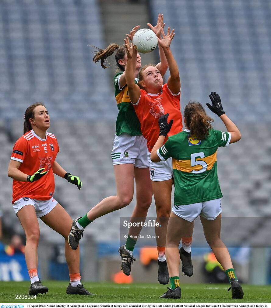 Sportsfile - Armagh v Kerry - Lidl Ladies Football National League ...