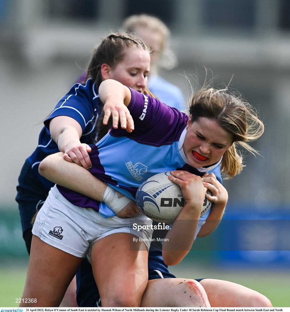 Sportsfile - South East v North Midlands - Leinster Rugby Under 18 ...