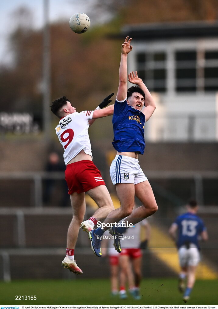 Sportsfile - Cavan v Tyrone - EirGrid Ulster GAA Football U20 ...