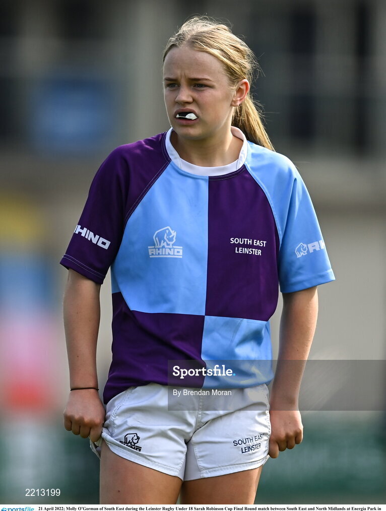 Sportsfile - South East v North Midlands - Leinster Rugby Under 18 ...
