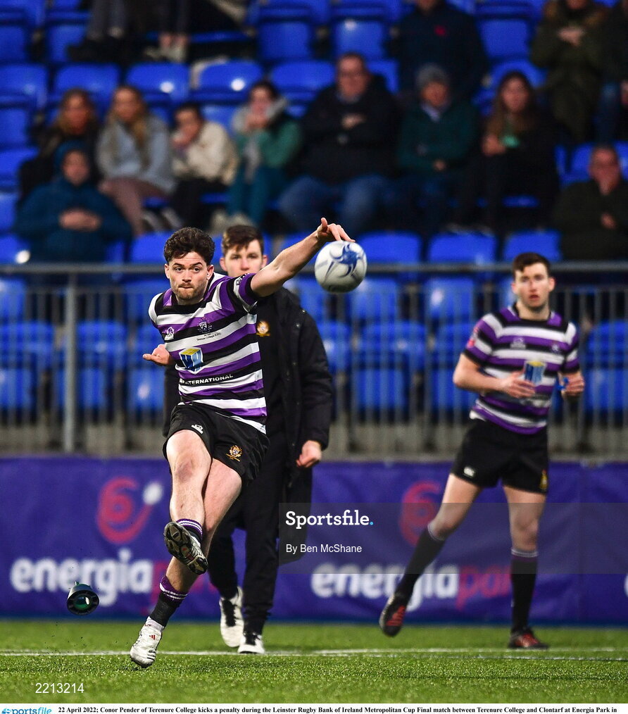Sportsfile - Terenure College v Clontarf - Leinster Rugby Bank of ...