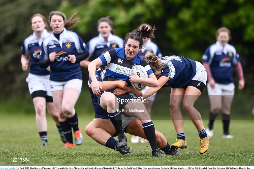 Sportsfile - Portlaoise RFC v Wanderers RFC - Paul Cusack Plate Final ...