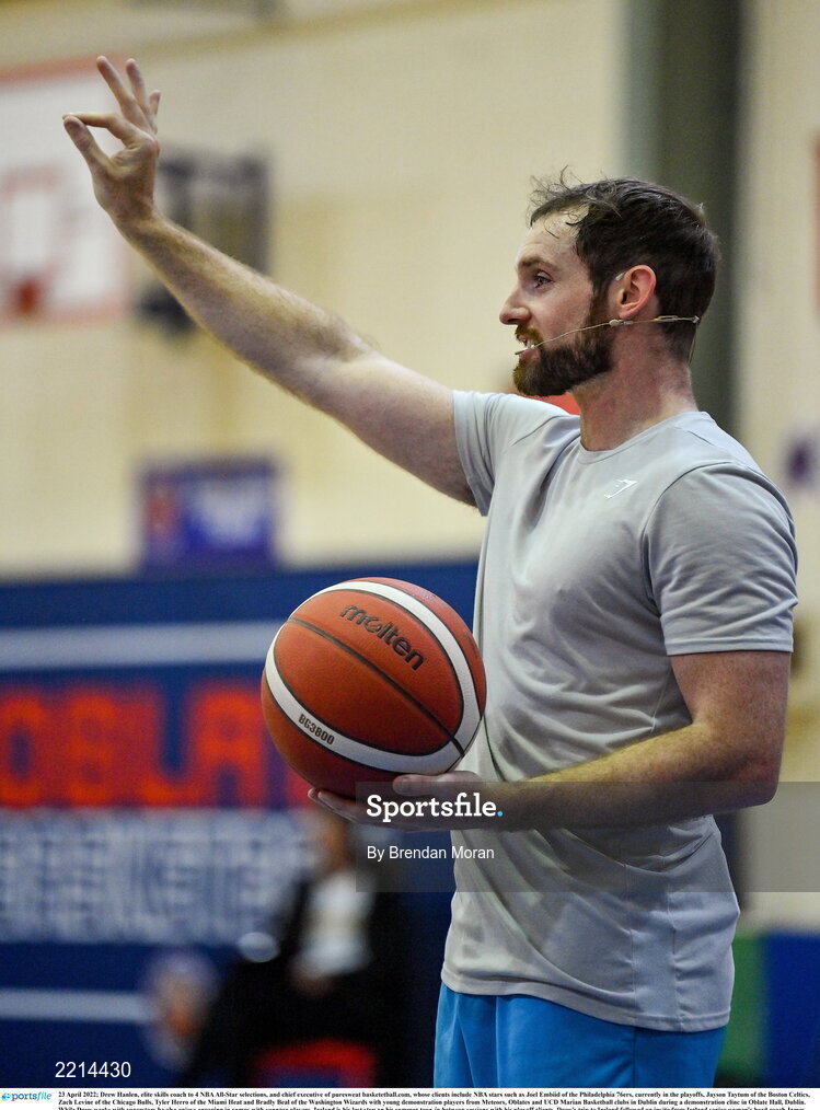 Sportsfile - NBA Strategic Skills Drew Hanlen Ireland Tour - 2214430