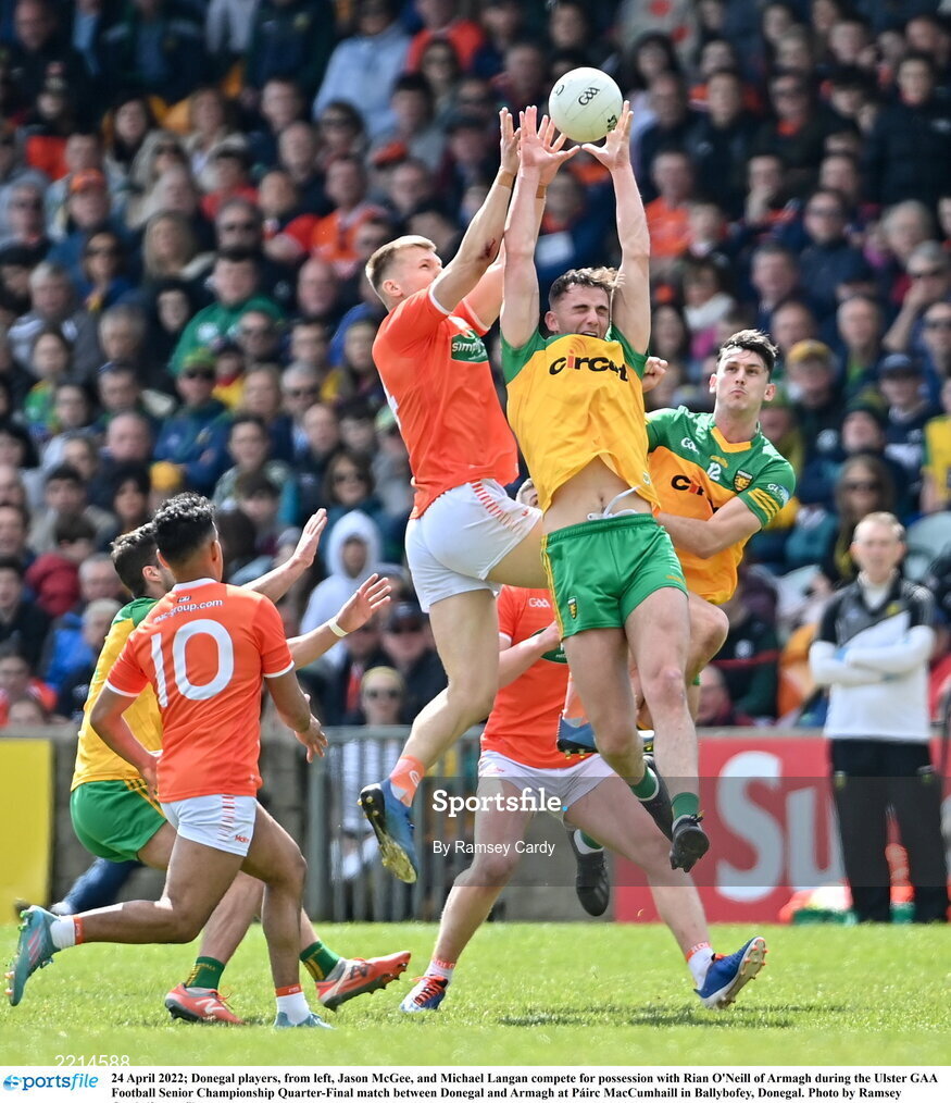 Sportsfile - Donegal v Armagh - Ulster GAA Football Senior Championship ...