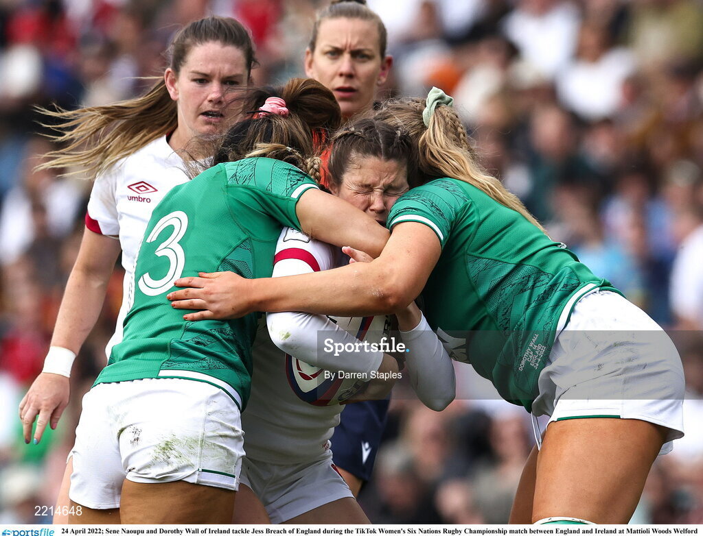 Sportsfile - England v Ireland - Tik Tok Women's Six Nations Rugby Championship - 2214648