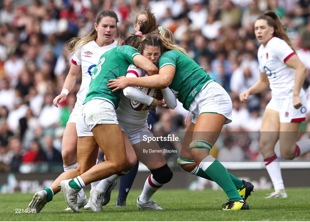 Sportsfile - England v Ireland - Tik Tok Women's Six Nations Rugby Championship - 2214649