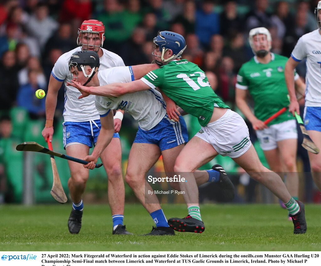Sportsfile - Limerick v Waterford - oneills.com Munster GAA Hurling Under 20 Championship Semi ...