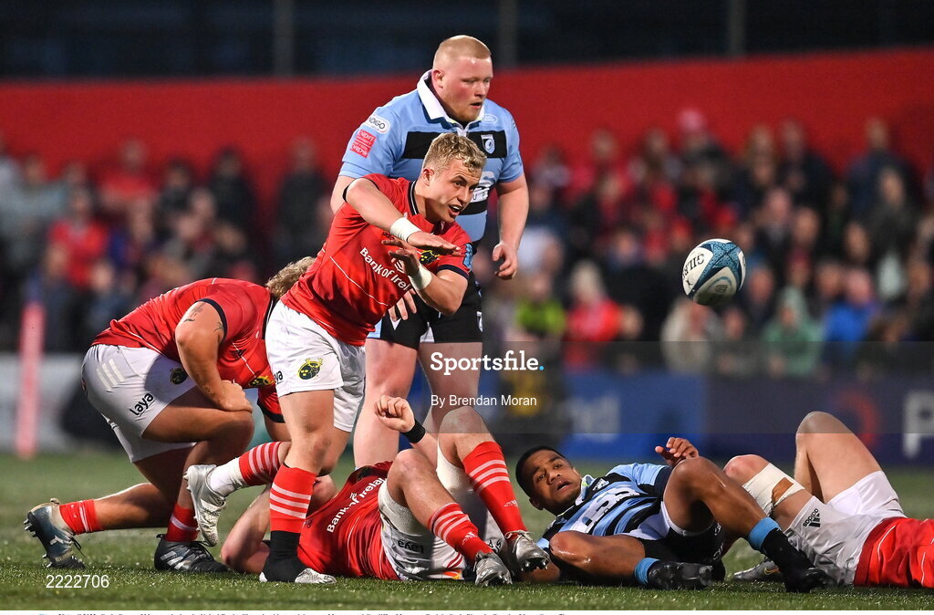 Sportsfile - Munster v Cardiff - United Rugby Championship - 2222706
