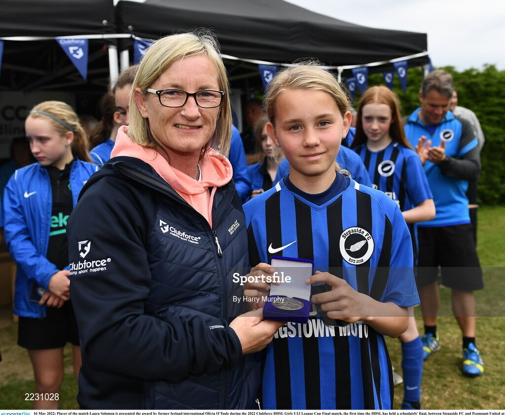 Sportsfile - Stepaside FC v Peamount United - 2022 Clubforce DDSL Girls ...