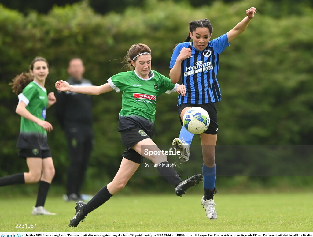 Sportsfile - Stepaside FC v Peamount United - 2022 Clubforce DDSL Girls ...