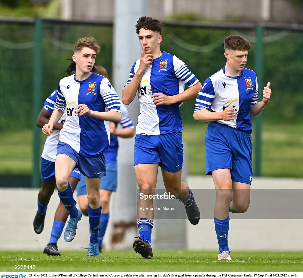 Sportsfile - Corduff FC v College Corinthians - FAI Centenary Under 17 ...
