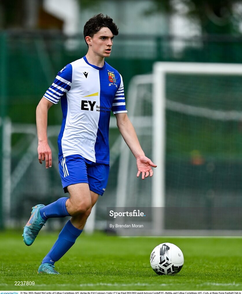 Sportsfile - Corduff FC v College Corinthians - FAI Centenary Under 17 ...