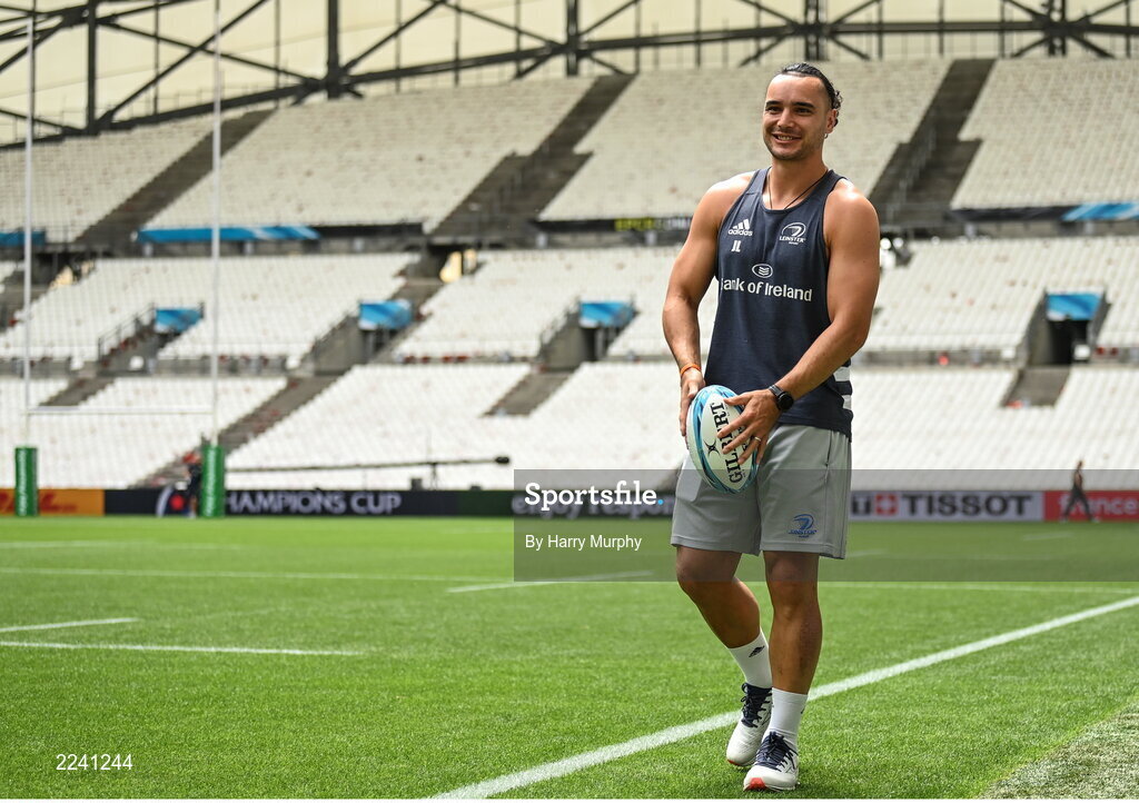 Sportsfile - Leinster Rugby Captain's Run and Press Conference - 2241244