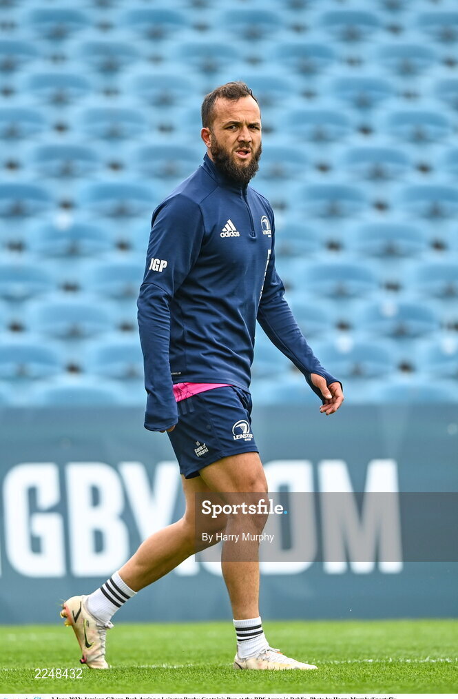 Sportsfile - Leinster Rugby Captain's Run and Press Conference - 2248432