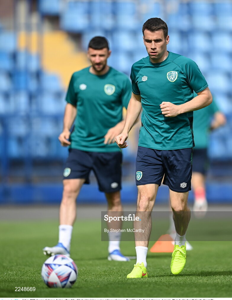 Sportsfile - Republic of Ireland Press Conference & Training Session ...