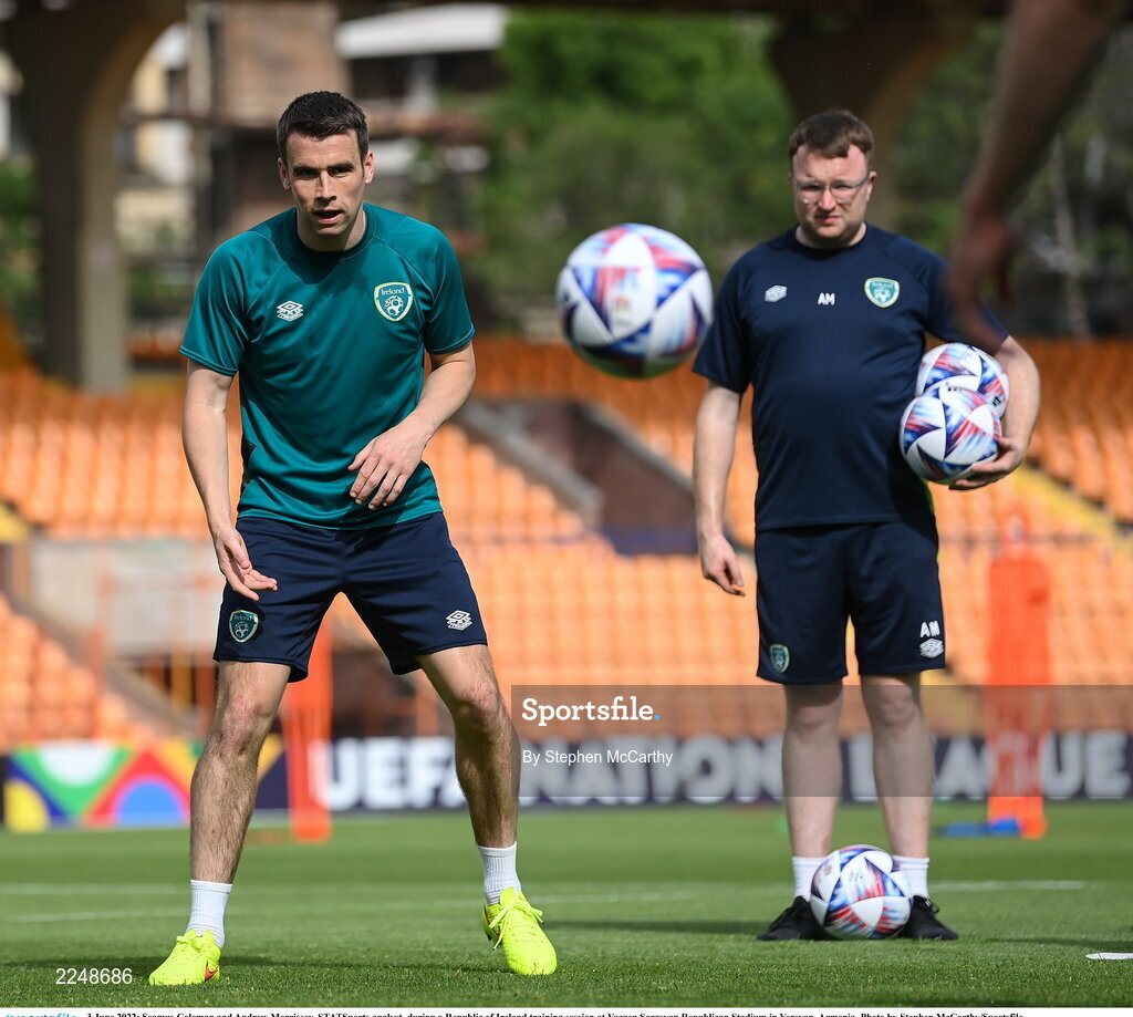 Sportsfile - Republic of Ireland Press Conference & Training Session ...