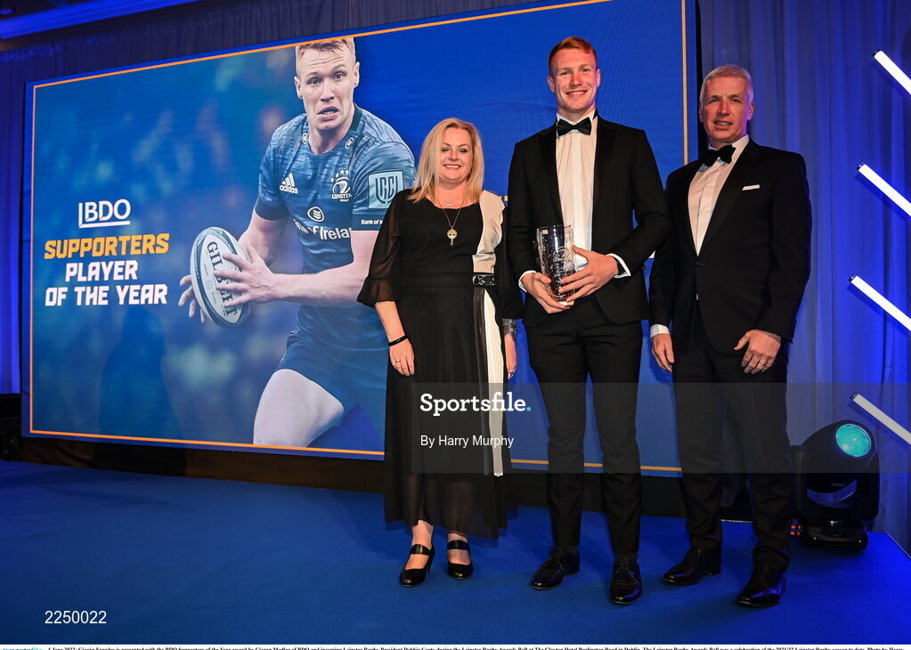 Sportsfile - Leinster Rugby Awards Ball 2021/22 - 2250022