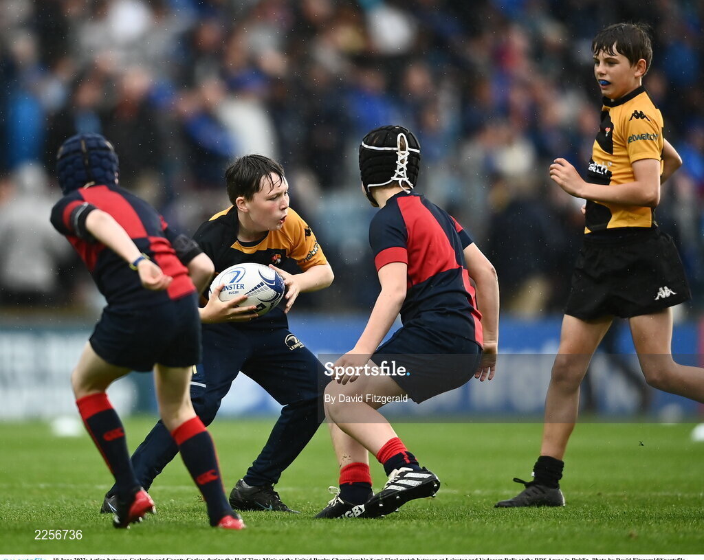 Sportsfile - Half-Time Minis at Leinster v Vodacom Bulls - United Rugby ...