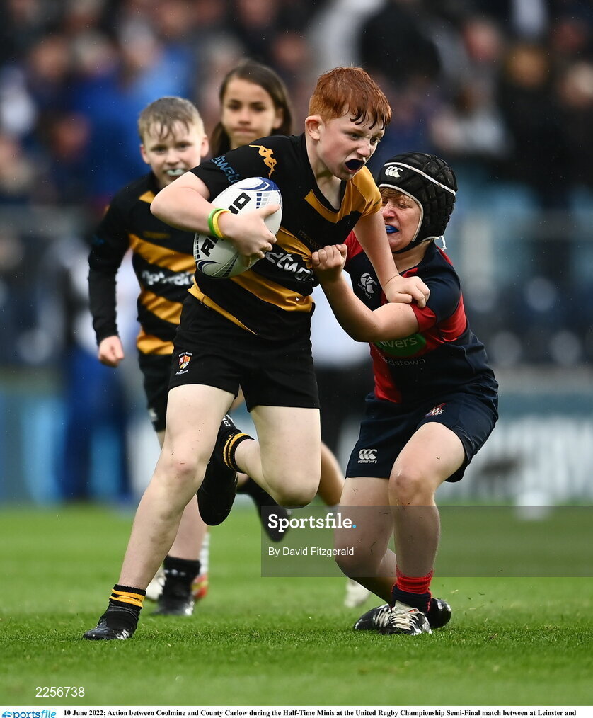 Sportsfile - Half-Time Minis at Leinster v Vodacom Bulls - United Rugby ...