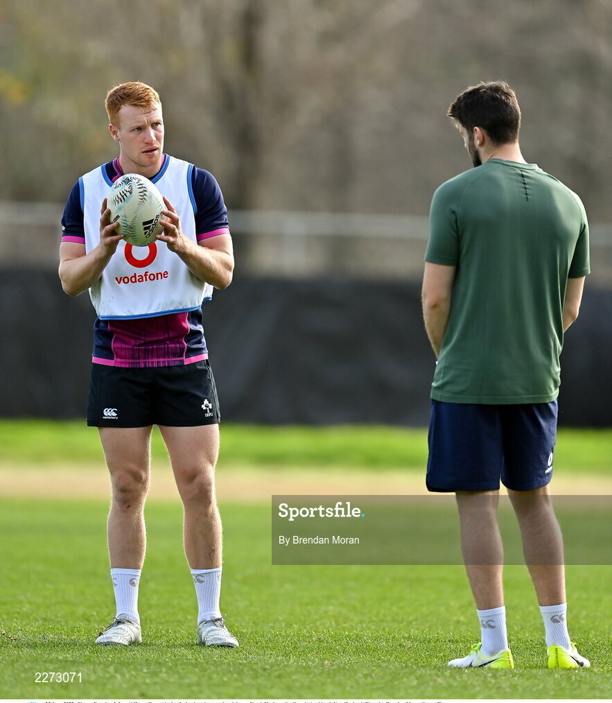 Sportsfile - Ireland Rugby Squad Training and Media Conference - 2273071