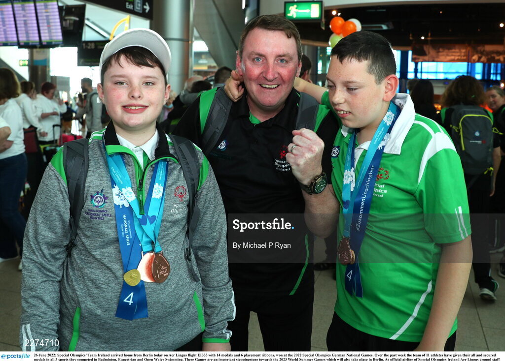 Sportsfile - Team Ireland Special Olympics Homecoming - 2274710