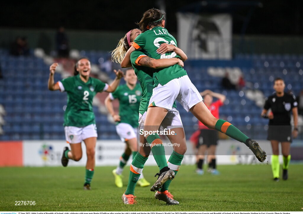 Sportsfile - Georgia v Republic of Ireland - FIFA Women's World Cup ...