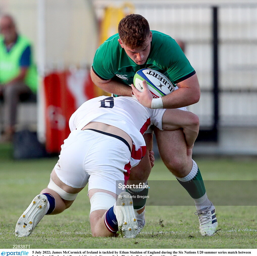 Sportsfile - Ireland v England - Six Nations U20 Summer Series - 2283871