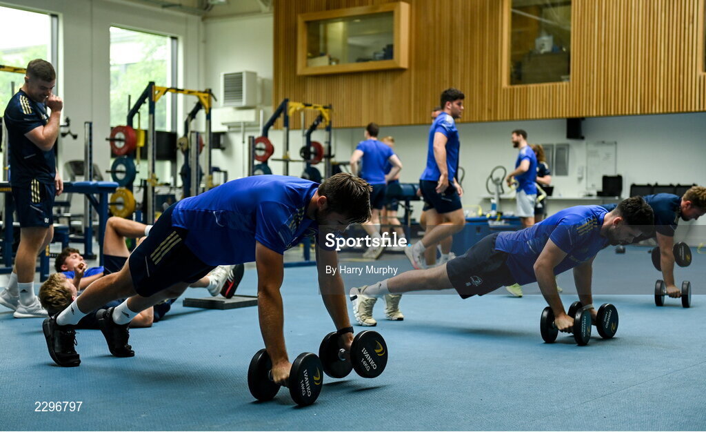 Sportsfile - Leinster Rugby Gym Session - 2296797