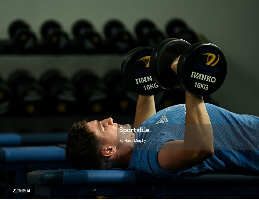 Sportsfile - Leinster Rugby Gym Session - 2296804