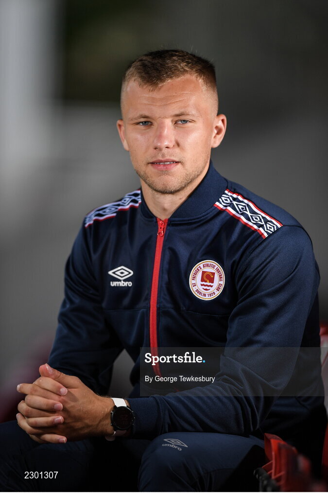 Sportsfile - St Patrick's Athletic Press Conference - 2301307