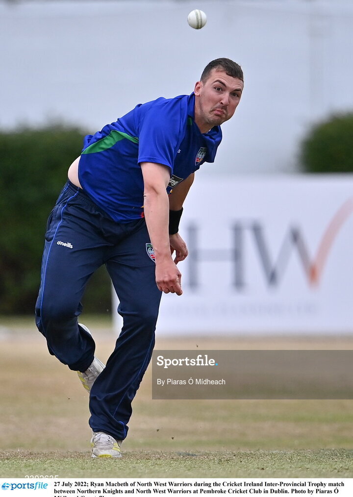 Sportsfile - Northern Knights v North West Warriors - Cricket Ireland ...