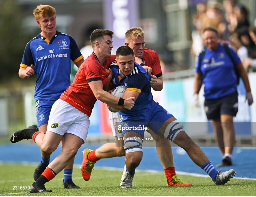 Sportsfile - Leinster v Munster - U18 Schools Interprovincial Series ...