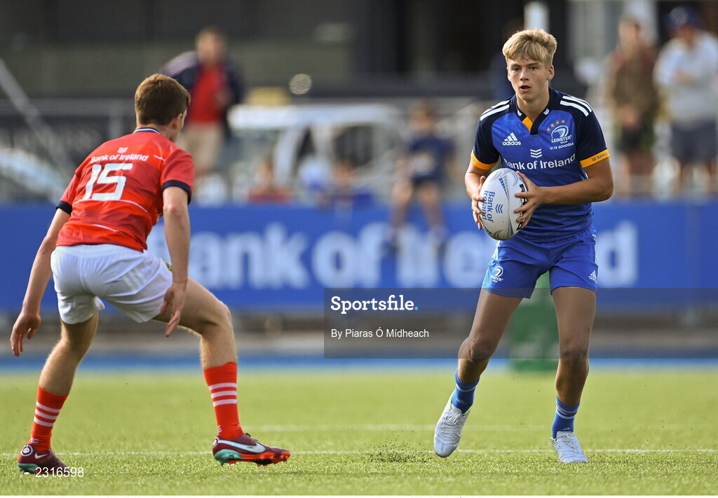 Sportsfile - Leinster v Munster - U18 Schools Interprovincial Series ...
