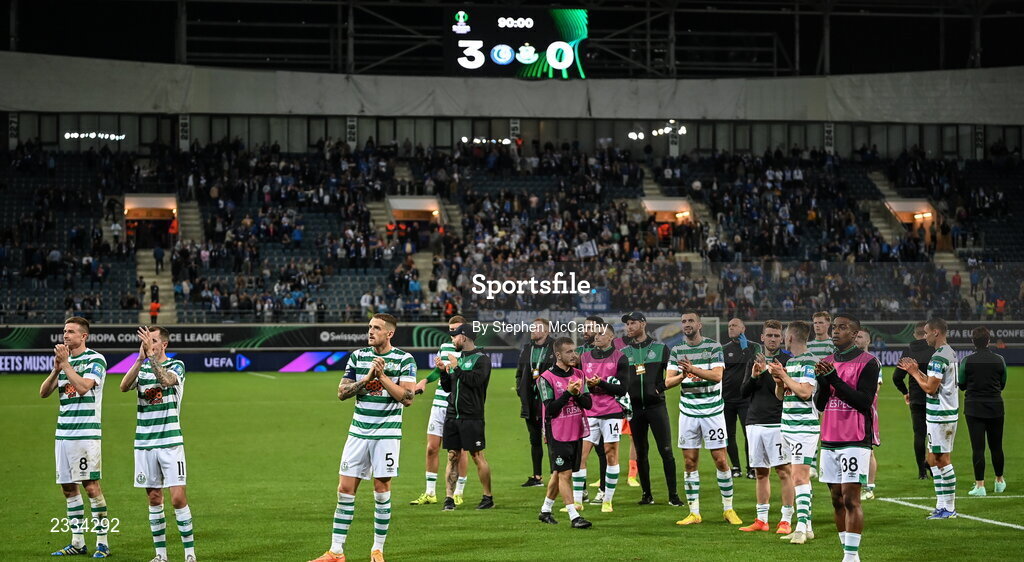Sportsfile - Gent v Shamrock Rovers - UEFA Europa Conference League ...