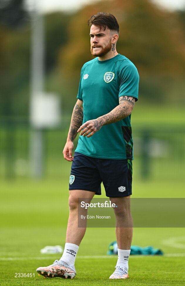 Sportsfile - Republic of Ireland U21's Training Session - 2336451
