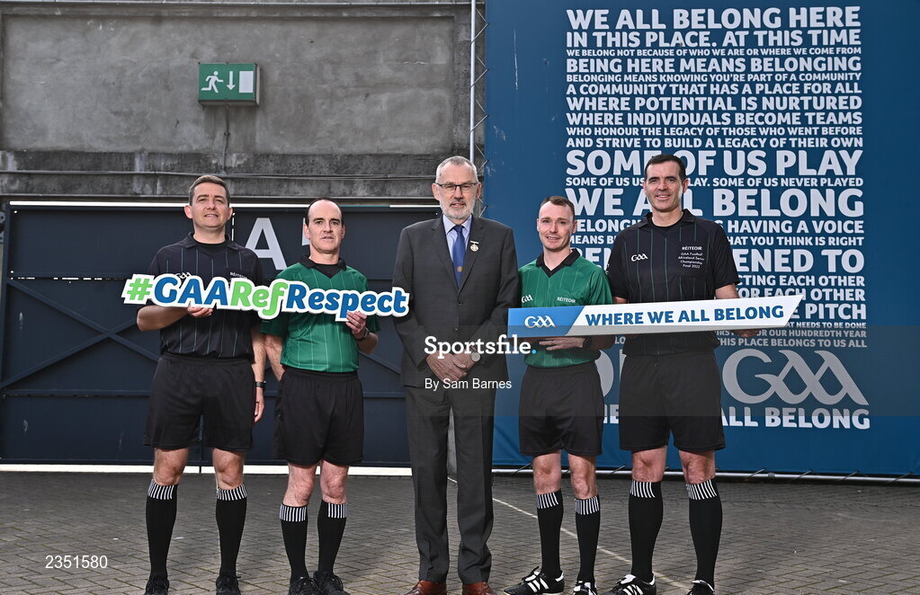 Sportsfile - GAA Referees Respect Day - 2351580
