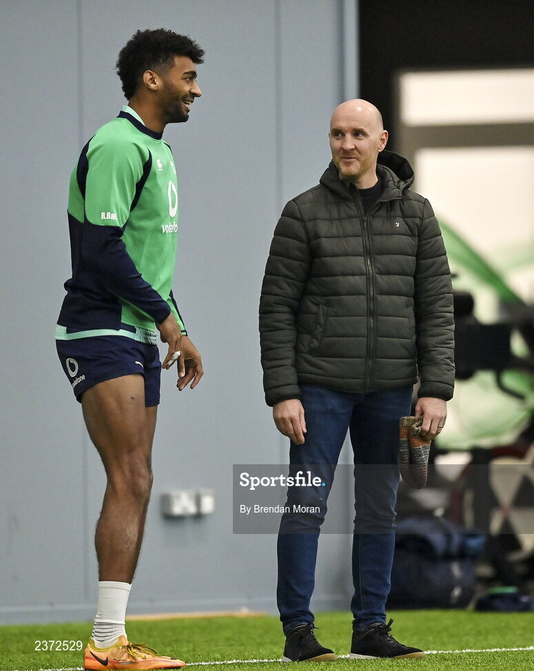 Sportsfile - Ireland Rugby Squad Training and Media Conference - 2372529