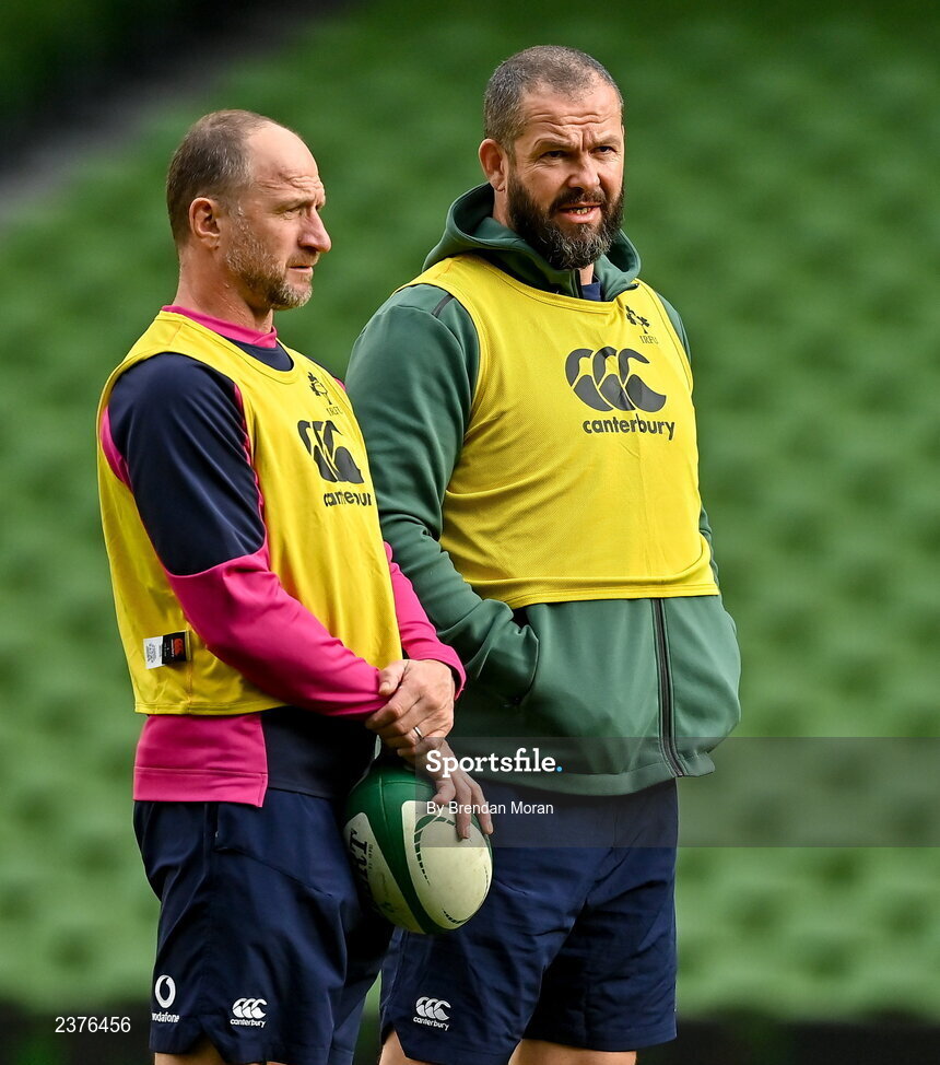Sportsfile - Ireland Rugby Captain's Run and Media Conference - 2376456