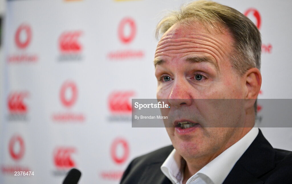 Sportsfile - IRFU Media Conference - 2376474
