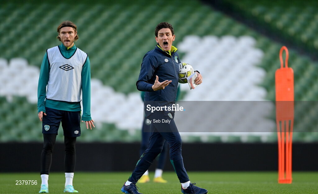 Sportsfile - Republic of Ireland Training Session and Media Conference ...