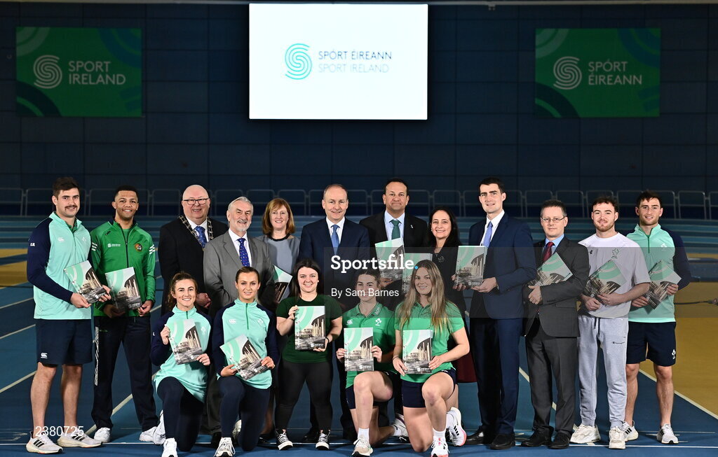 Sportsfile - Launch of the Next Phase of the Sport Ireland Campus Masterplan - 2380725